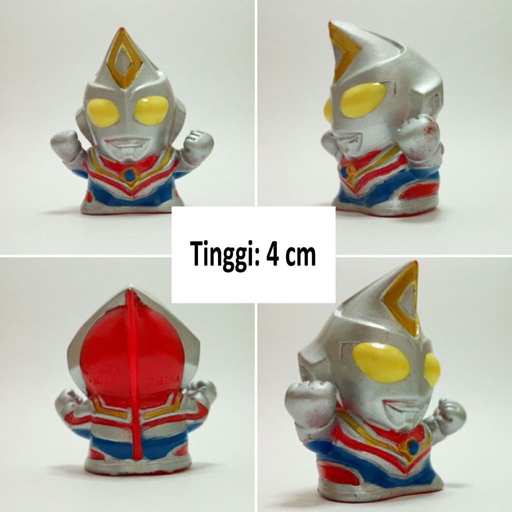 Ultraman Finger Puppet Fingerdoll Thumb Figure Bandai Original Preloved ...