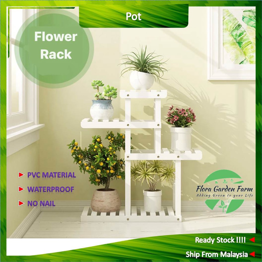 Waterproof Garden Decoration Outdoor Rak Bunga Bertingkat Succulent ...