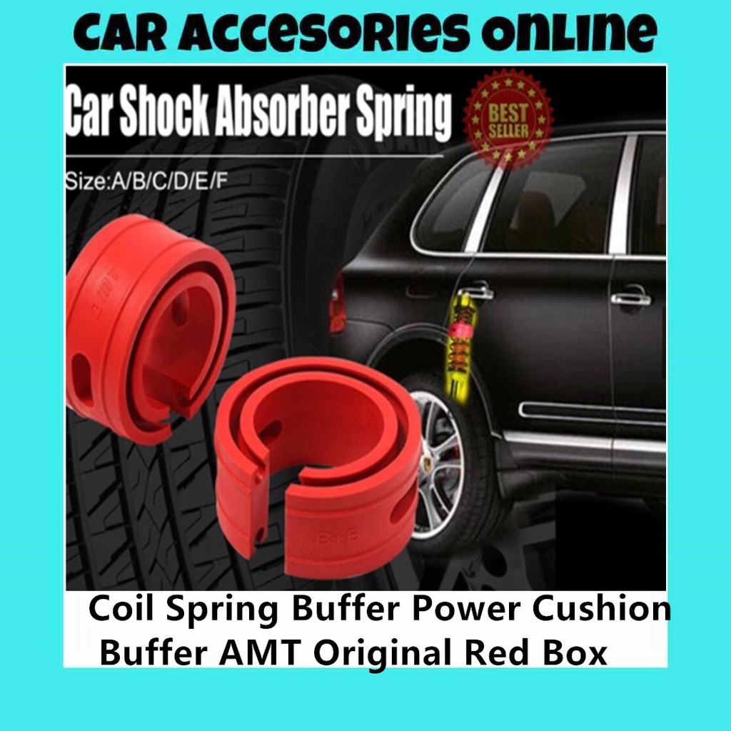 2pc/set BUFFER Coil Spring Power Cushion buffer car myvi axia alza ...