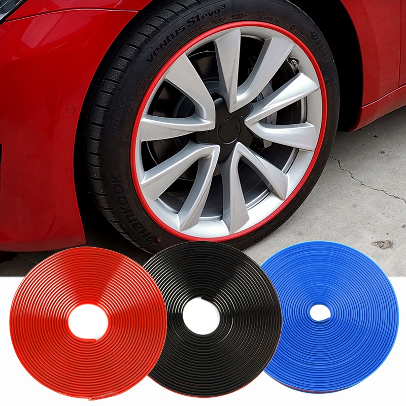 8M Car Wheel Rim Protector Tire Guard Rubber Moulding Adhesion Promoter ...