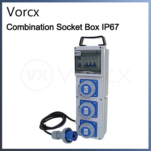 Combination Socket Box IP67 16A 3 Pin 3-way | Shopee Malaysia