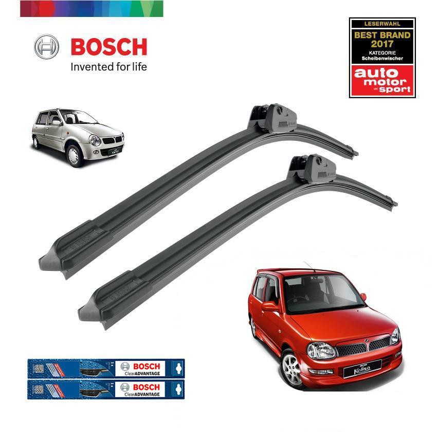 BOSCH CLEAR ADVANTAGE WIPER SET - KANCIL/KELISA (18/16) | Shopee Malaysia