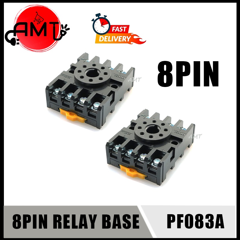 RELAY SOCKET 8PIN PF-083A RELAY BASE | Shopee Malaysia