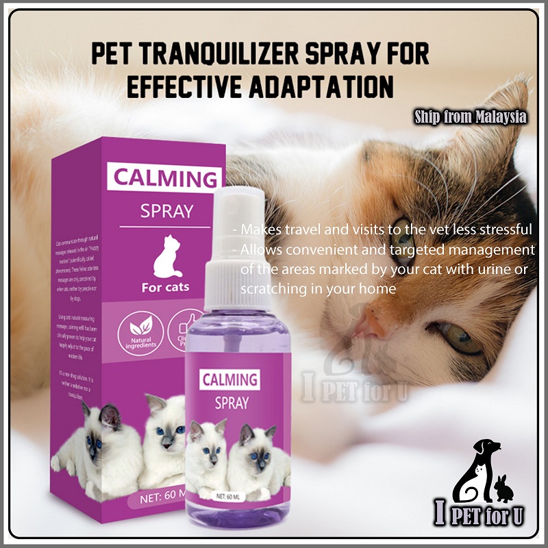 Pet Calming Spray Destress Spray Relaxing Spray Dog Calm Cat Relax ...