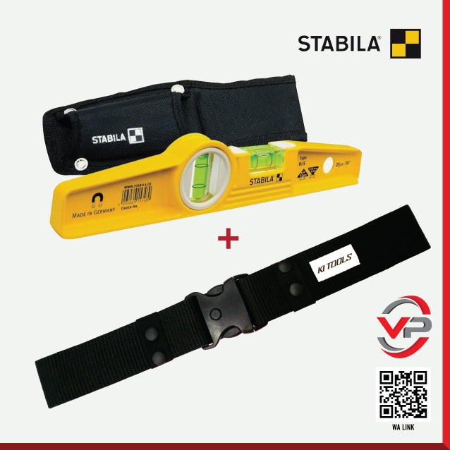 STABILA 81 SM STRONG MAGNETIC WATER LEVEL SCAFFOLDING 10"/25CM HOLSTER ...
