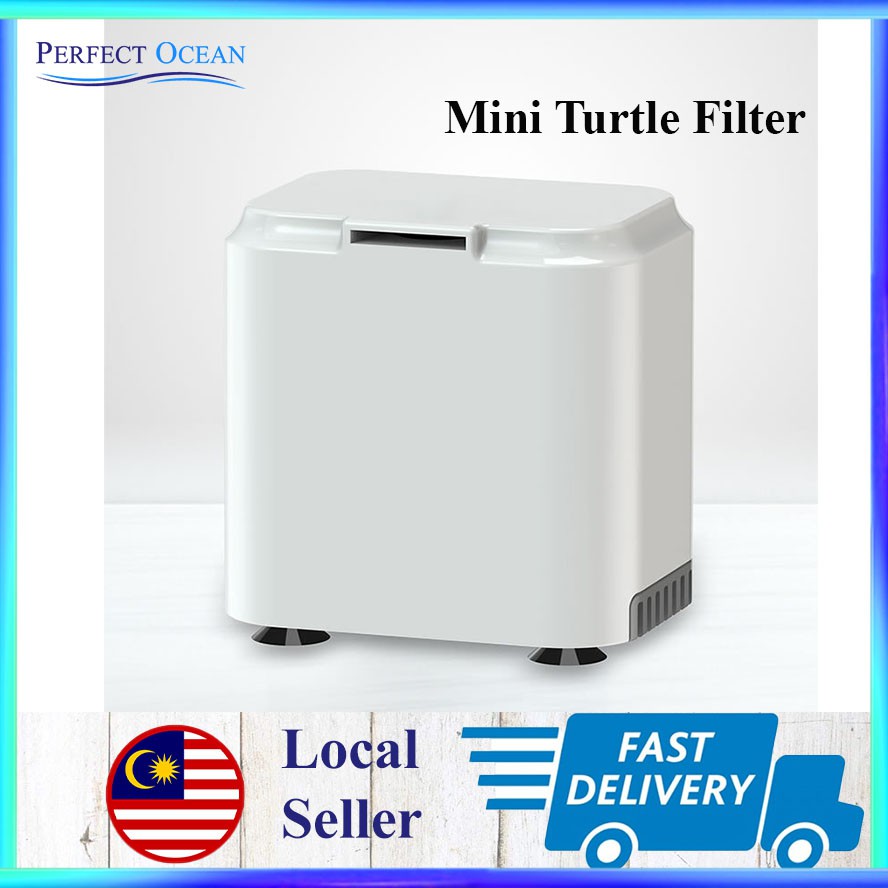 Mini and Large Turtle Filter Quiet Low Water Level Kura-Kura Penapis ...