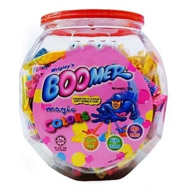 Wrigley's Boomer Magic Colors Chewing Gum (675g / 50pcs) | Shopee Malaysia