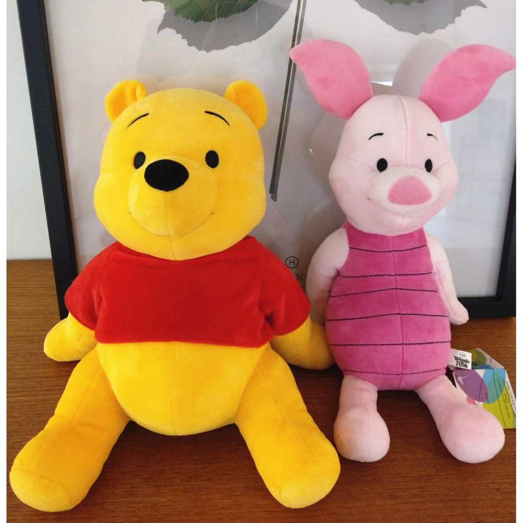 Winnie The Pooh Muppet Piglet Doll Sitting Up disney | Shopee Malaysia