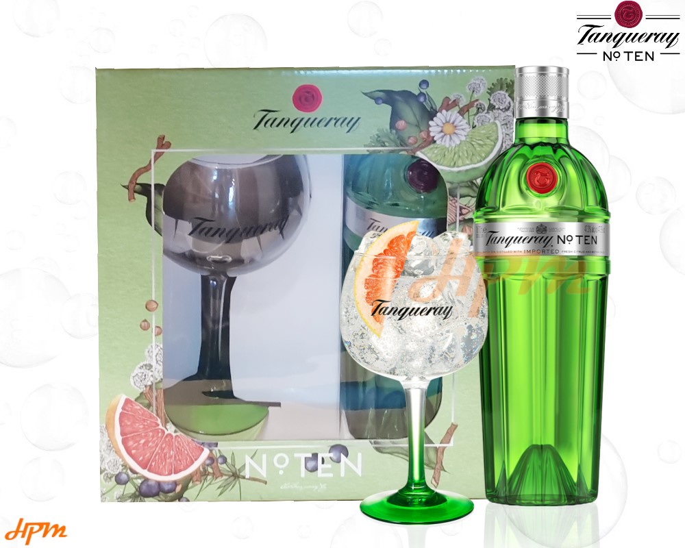 Tanqueray No. 10 Dry Gin Gift Pack | Shopee Malaysia