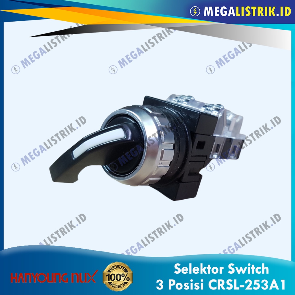 Hanyoung NUX 3 POSITION ARROW SELECTOR 25MM / SELECTOR SWITCH 25 MM ...
