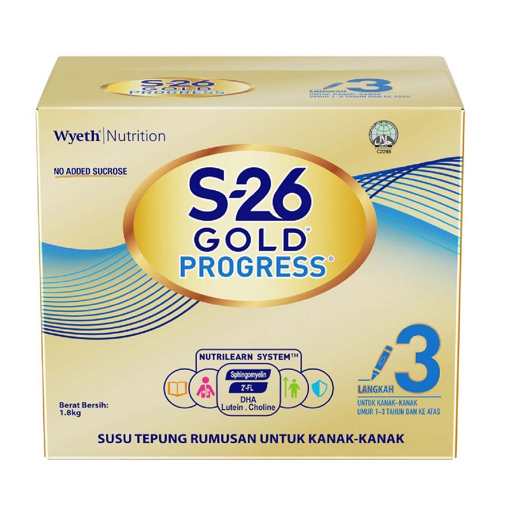 Wyeth S26 GOLD Progress Step 3 (1.8kg) | Shopee Malaysia