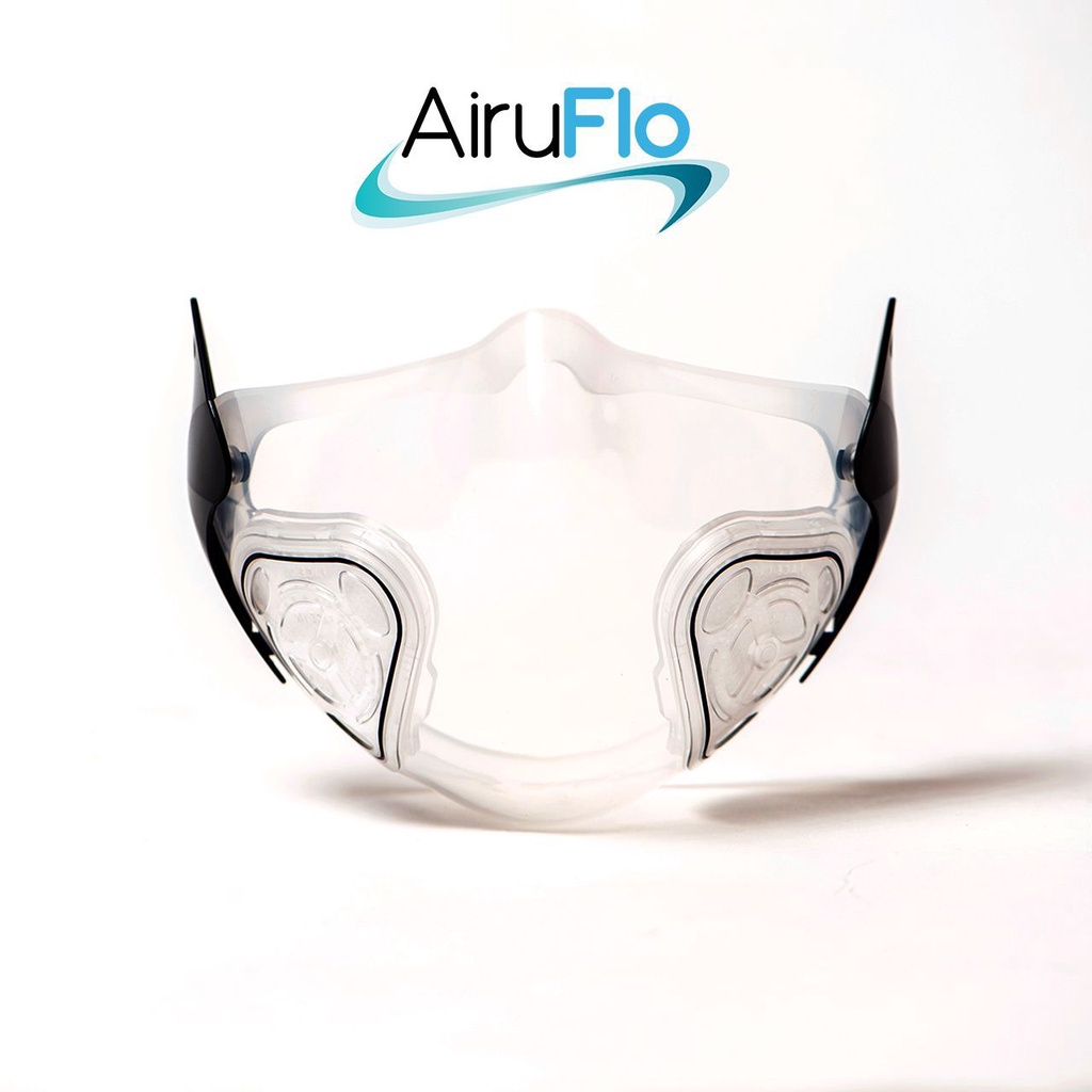 HOT PRODUCT IN MARKET - N95 Transparent & Reusable AiruFlo Face Mask ...