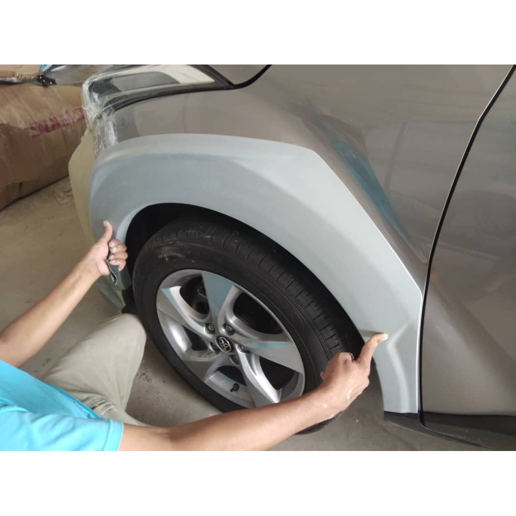 Toyota CHR TRD front side rear fender arch flare arches flares trim ...