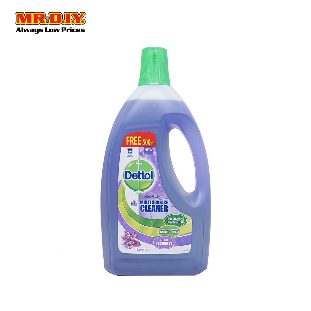 DETTOL Multi Action Cleaner Lavender (1.5L) | Shopee Malaysia
