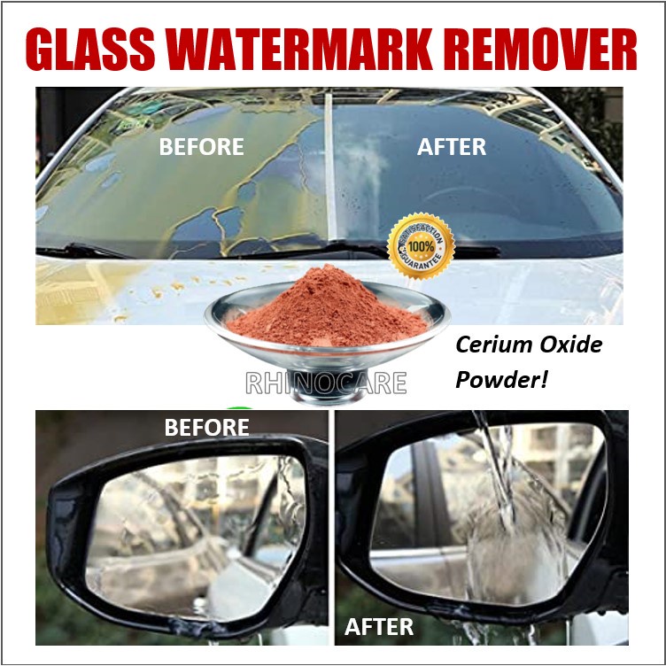 Watermark Remover Powder Glass Polish Home Glass Polish Buang Kesan Air ...