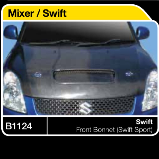 Suzuki Swift sport front bonnet hood bonet 2005 2006 2007 2008 2009 ...