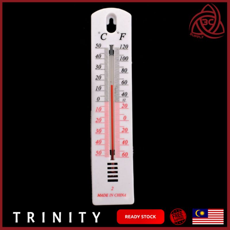 Wall Hung Hang Thermometer Outdoor Garden House Garage Indoor House ...