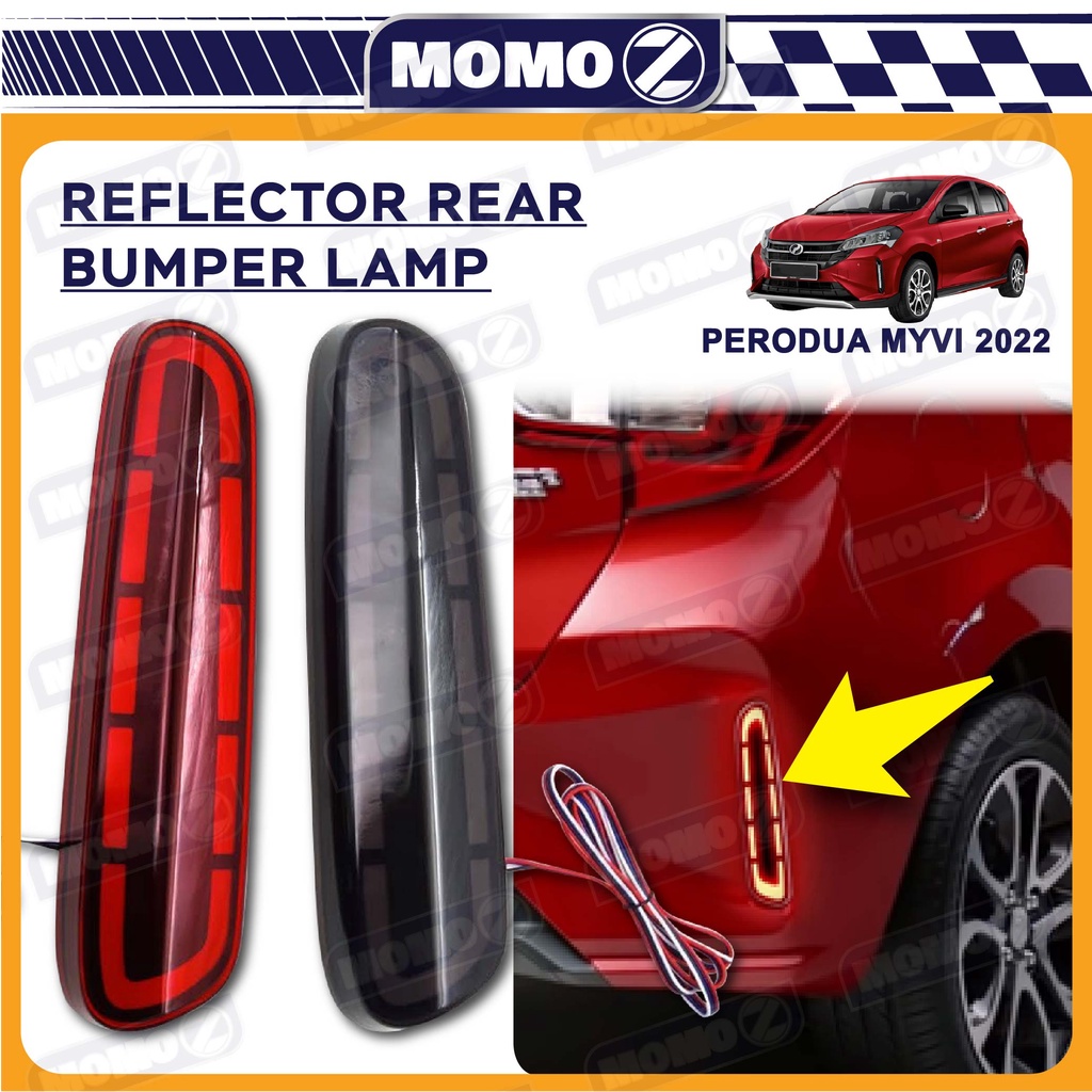 Perodua Myvi NEW 2022 - 2023 LED Rear Bumper Reflector Brake Lamp ...