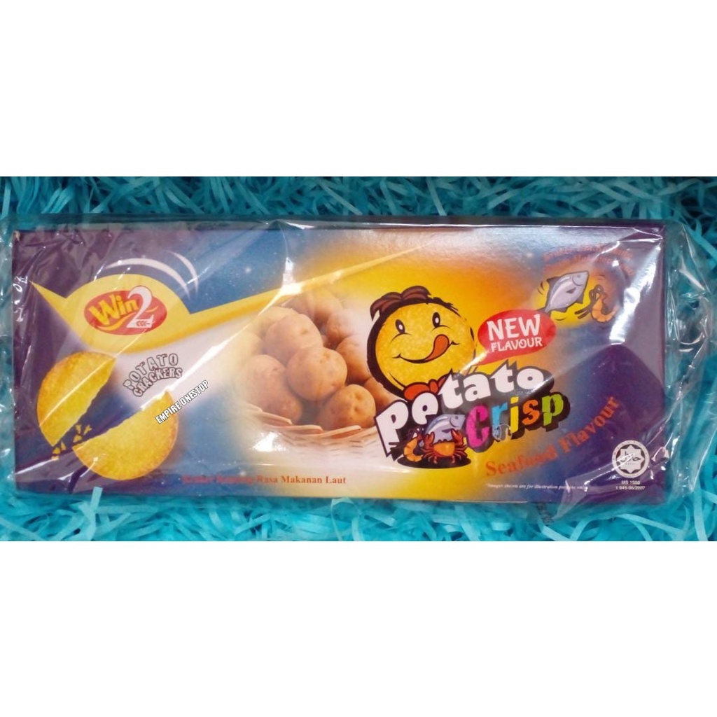 (ViRaL) (HALAL) Potato Crisp/Seafood Flavour/Crunchy/JAJAN LEGEND ...