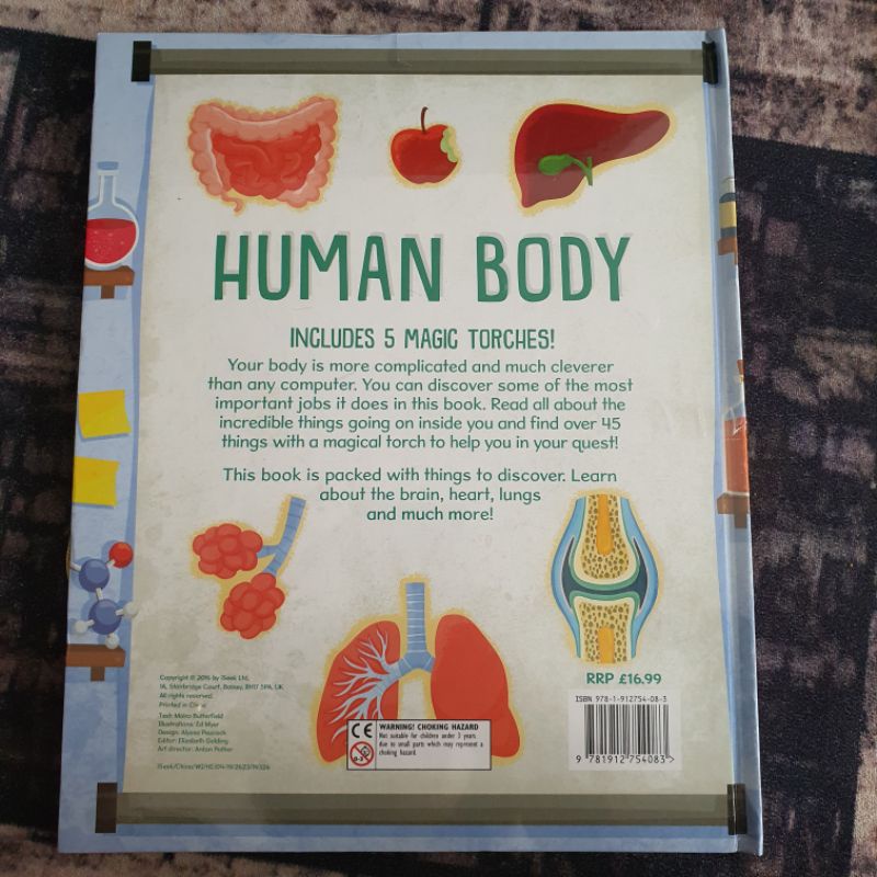 Human Body Interactive Book | Shopee Malaysia