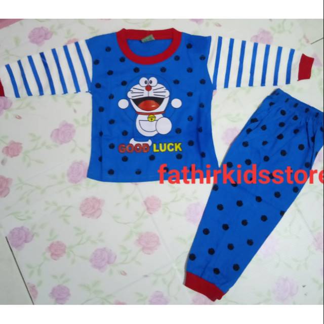 Doraemon Pajamas-DORAEMON Sleeping Pajamas 3 Months-10 Years | Shopee ...