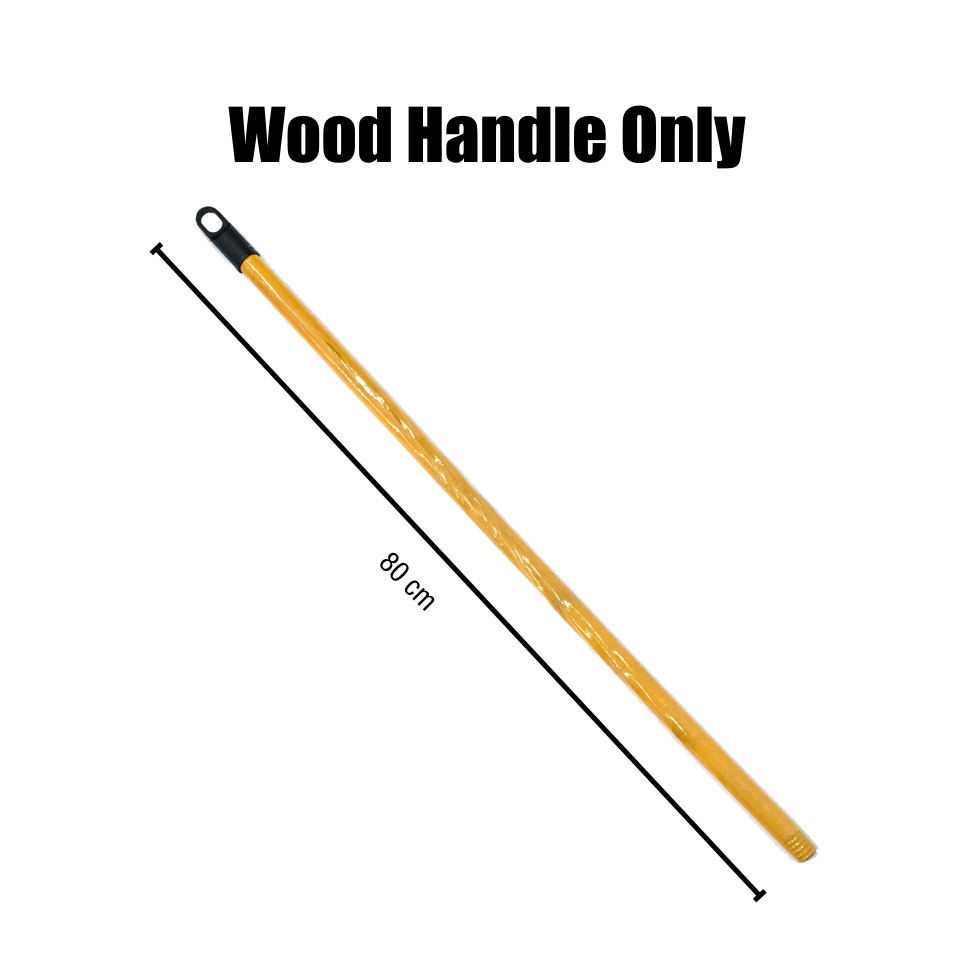 (Random Color)Tono Partner Dustpan with wood Handle Penyodok Sampah Dan ...