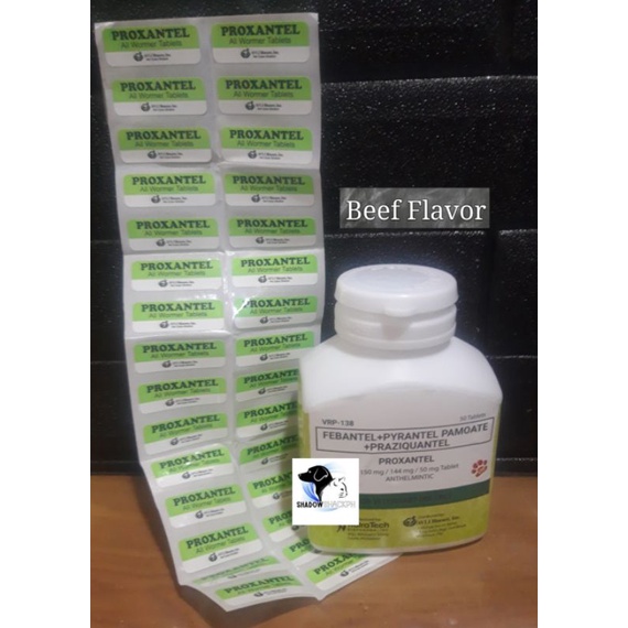 Proxantel Dewormer for Dogs and Cats (per tablet only) | Shopee Malaysia