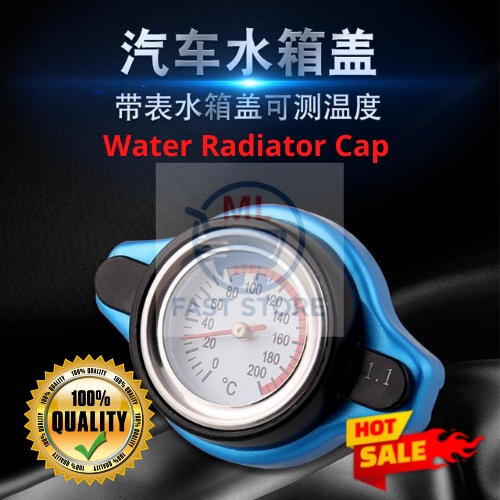 [READY STOCK] Universal Car Blue Temperature Thermo Thermostatic Water ...