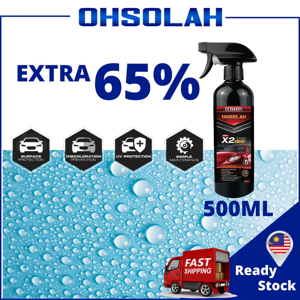 OHSOLAH X2 500ML CERAMIC COATING - 3D NANO COATING | Shopee Malaysia