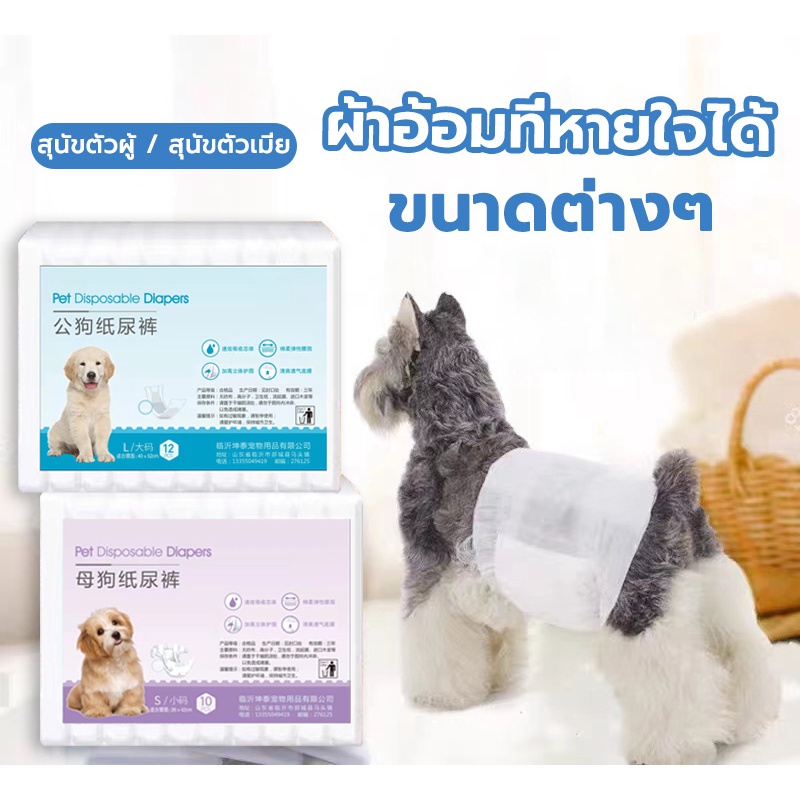 Dog Physiological Pants Diapers Dolls Sedentary Female Dogs Aunt Towel ...