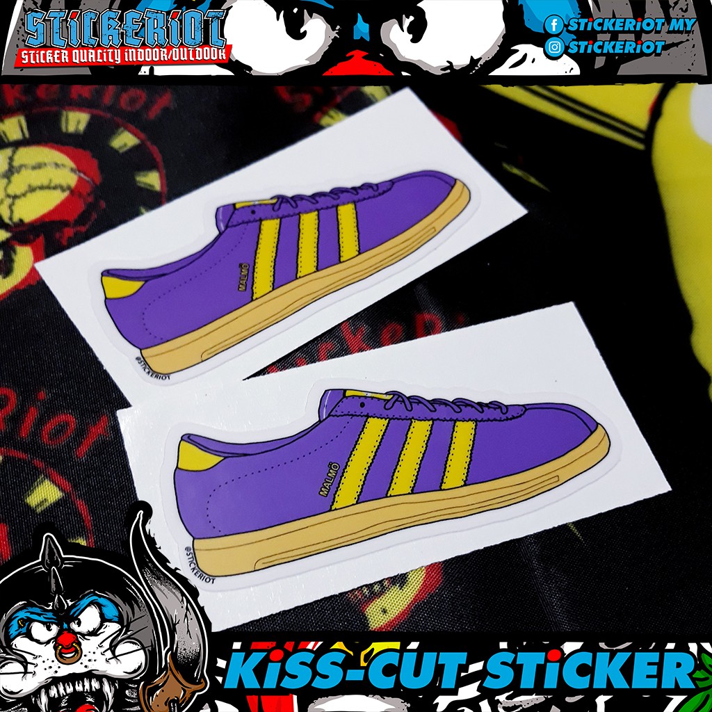 ADIDAS MALMO STICKER (1pc) | Shopee Malaysia
