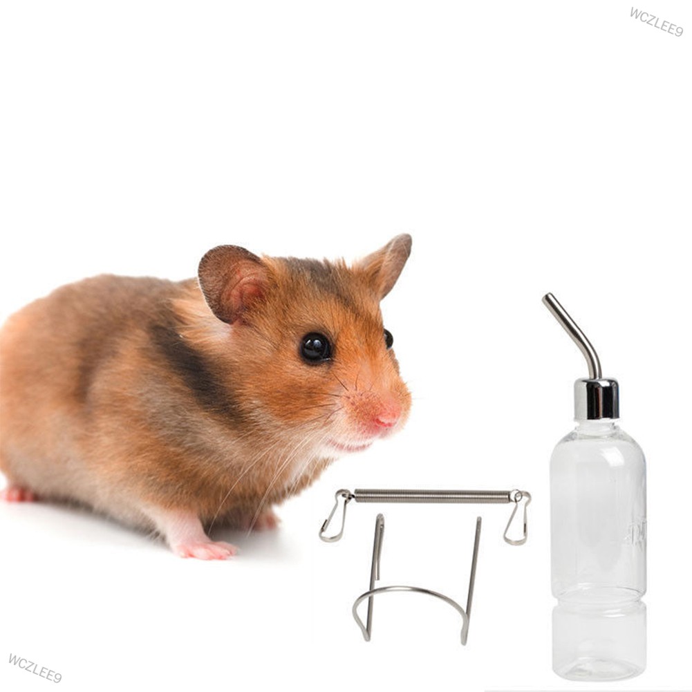 WCZLEE9 350ml Pet Rat Water Drinking Bottle Hamster Rabbit Water ...