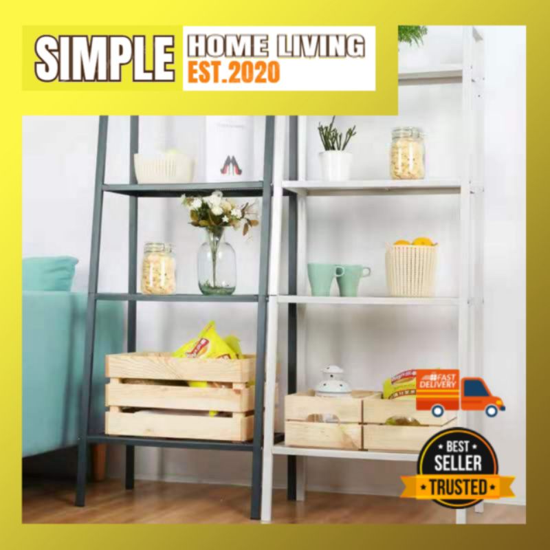 4 Tier Multipurpose Shelf Shelves Rack Rak Besi 60 x 148cm / 35 x 148cm ...