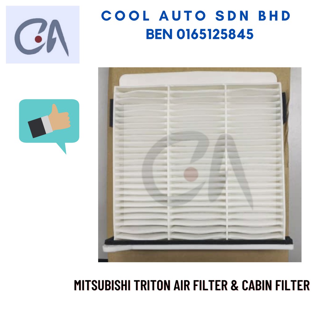 🔥READY STOCK 🔥MITSUBISHI TRITON AIR FILTER & CABIN FILTER | Shopee Malaysia