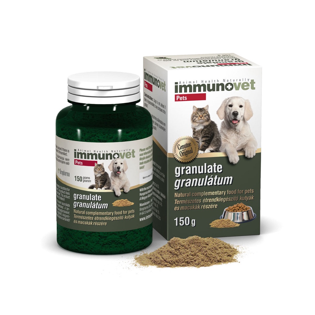 [Immunovet] Pets Granulate for Dogs & Cats 150g / Support the ...