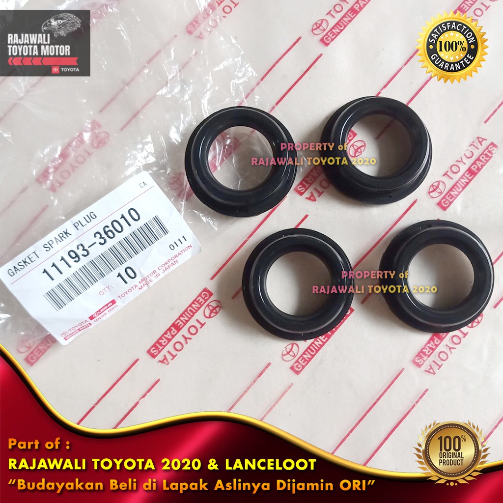 Camry, Alphard Vellfire & Harrier Spark Plug Seal Ring Original ORing ...