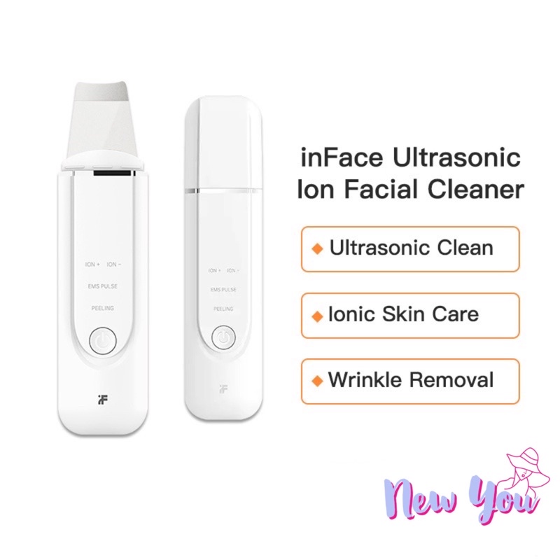 InFace Ultrasonic Ion Cleansing - MS7100 Blackhead Massage Skin ...