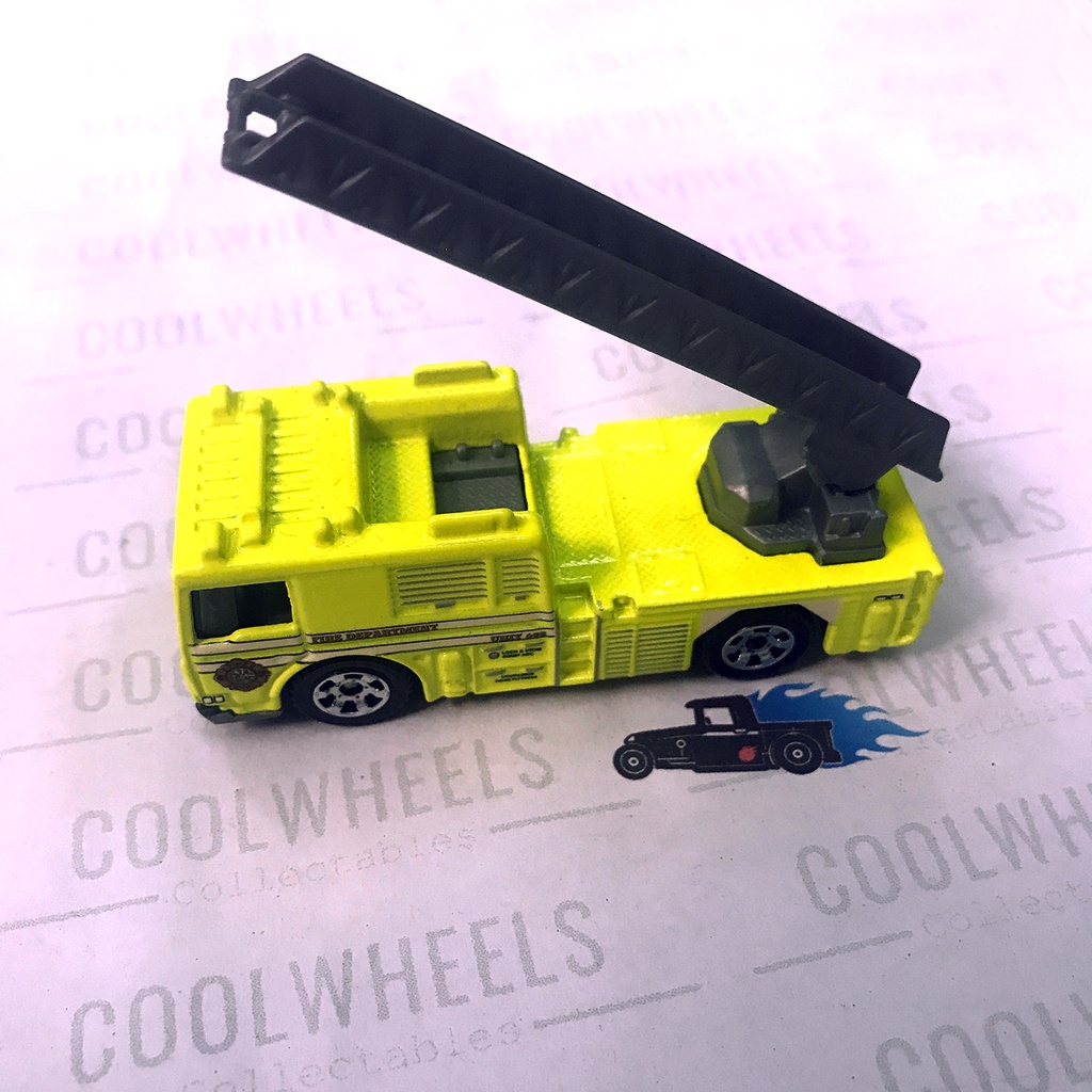 Matchbox 2010 Fire Engine - Bright Yellow (Loose from 5 pack) | Shopee ...