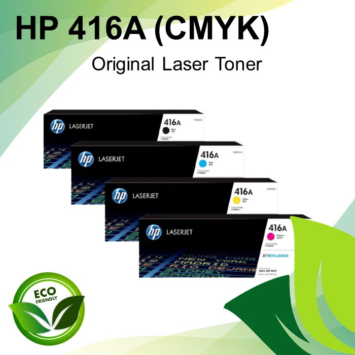 HP 416A W2040A / 2041 / 2042 / 2043 Toner Cartridge (Original) | Shopee Malaysia