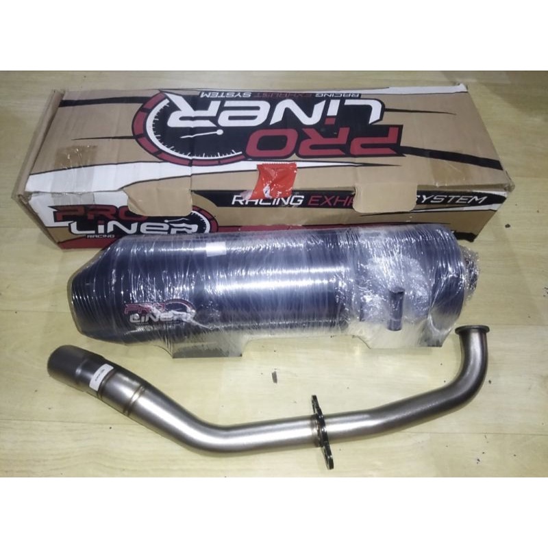 Pro Liner Exhaust Full NVX 155 ( Pipe & Siliner ) | Shopee Malaysia