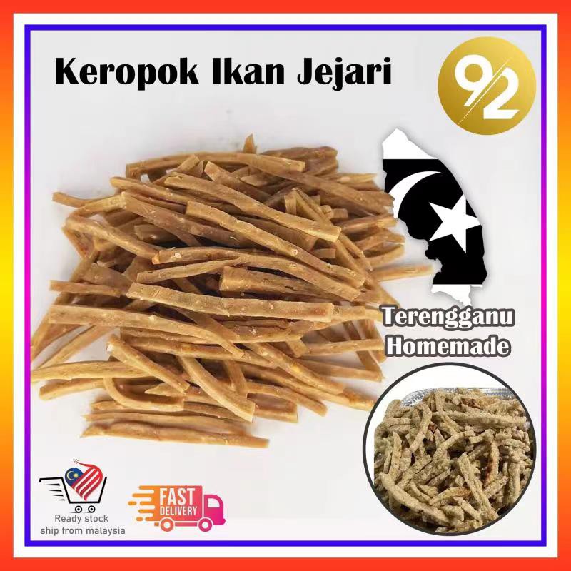 92ECO Terengganu Keropok lekor Ikan Jejari Lidi 500G | Shopee Malaysia