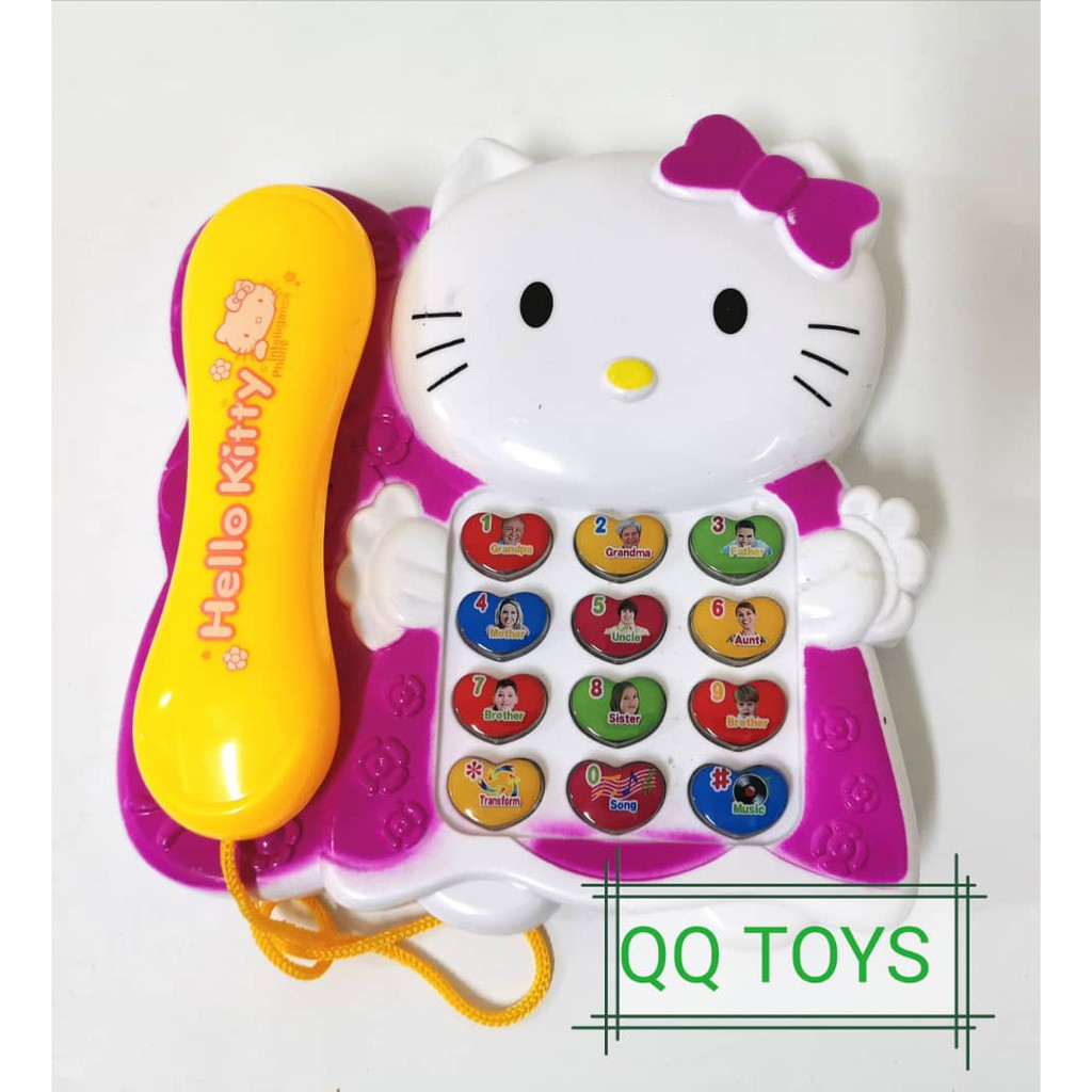 HELLO KITTY MUSICAL PHONE | Shopee Malaysia