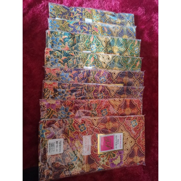 [🇲🇾M'sia] Batik Halus Tiga Setangkai Batik Asli | Shopee Malaysia