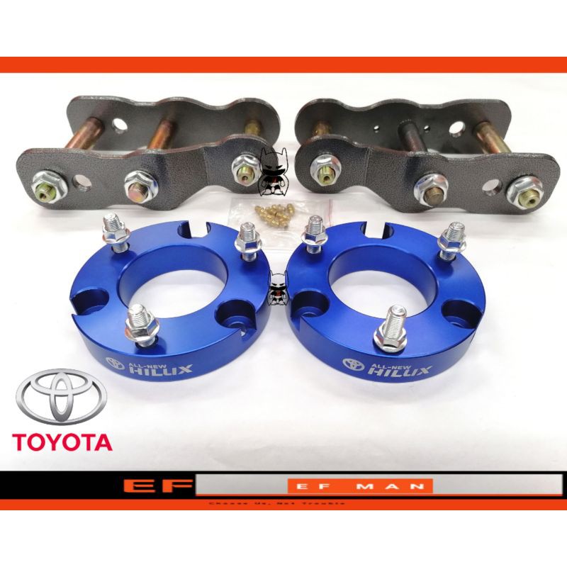 lift kit front rear TOYOTA HILUX REVO ROCCO LIFT UP ABSORBER SPACER H ...