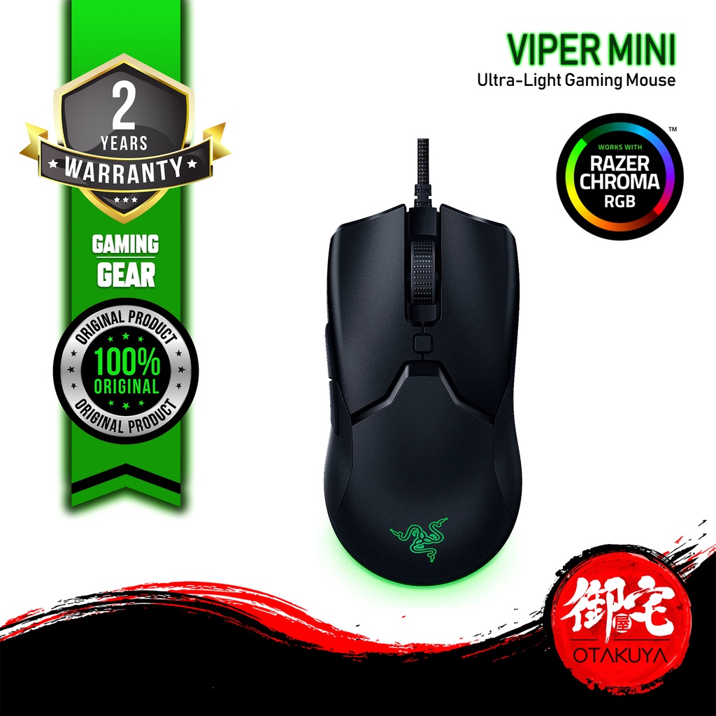 RAZER Viper Mini Wired Gaming Mouse Ultra Lightweight Chroma RGB ...
