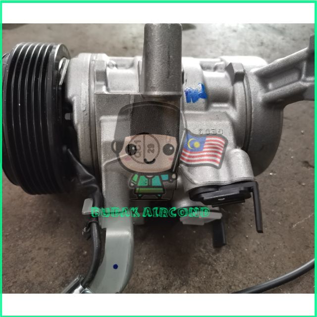Original Perodua Bezza 1.3CC Myvi D20N 1.3CC 6PK denso compressor ...