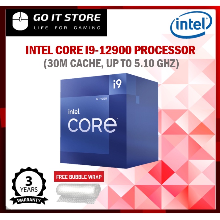 Intel Core I9-12900 LGA1700 Desktop Processor (30M CACHE, UP TO 5.10 ...