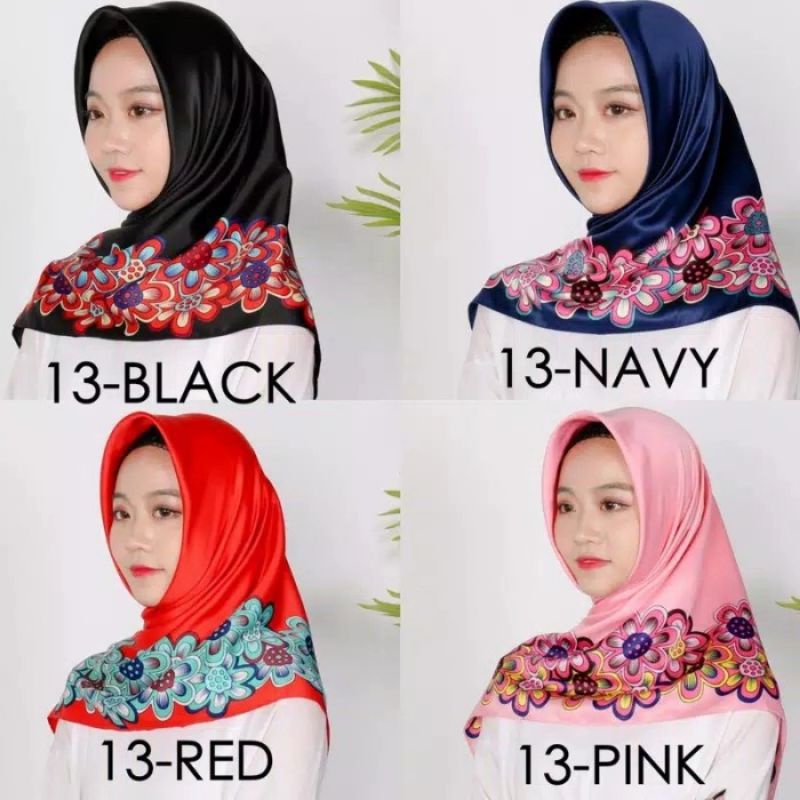 Rectangular hijab/muslim hijab/hijab motif 13 | Shopee Malaysia