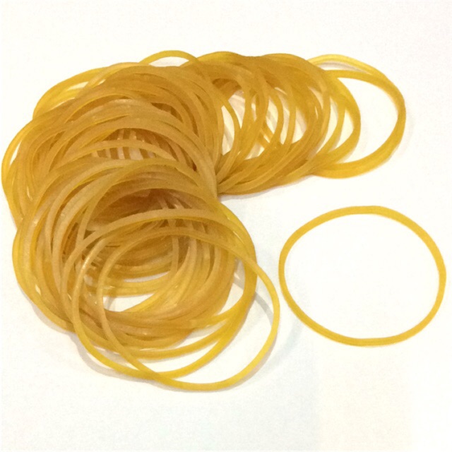 #EX2121 150pcs± Gelang Getah Tulen 38mm Pure Rubber Band 50g± | Shopee ...