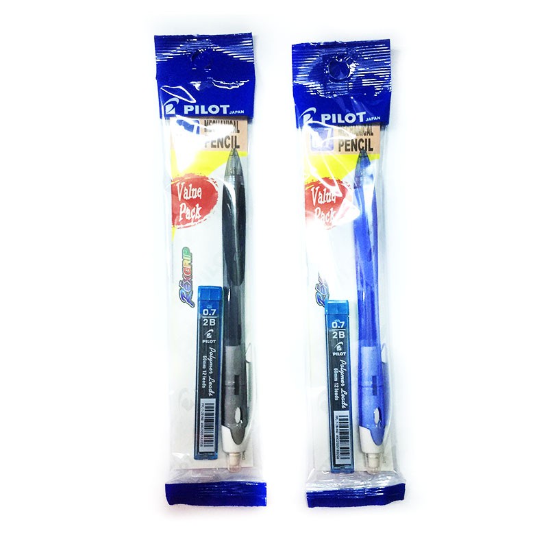 [1pcs] Pilot REXGRIP 0.7mm Mechanical Pencil Assorted Colour with Lead ...